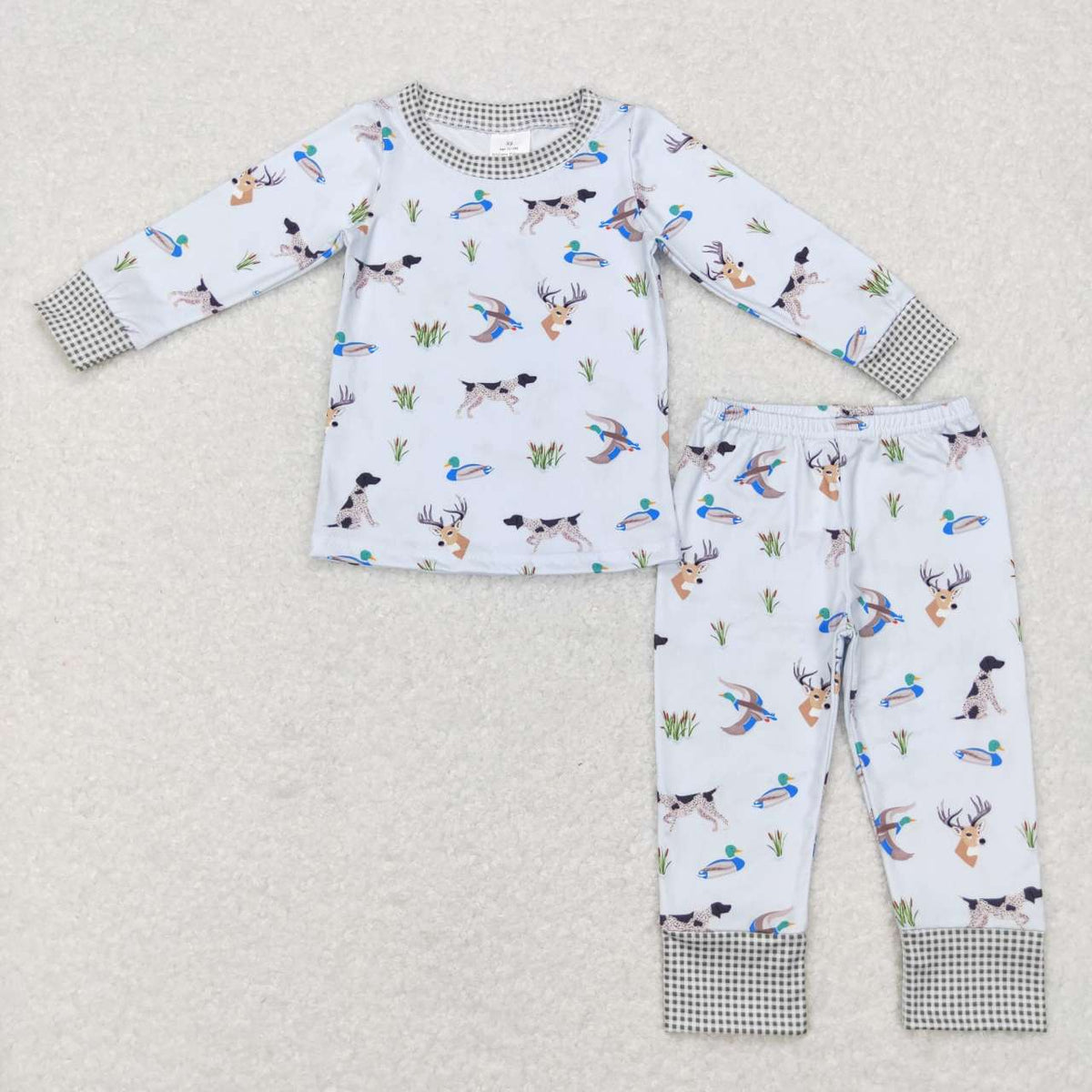 BLP0410 Hunting Mallard Elk Boy Set – Amy yu garments wholesale
