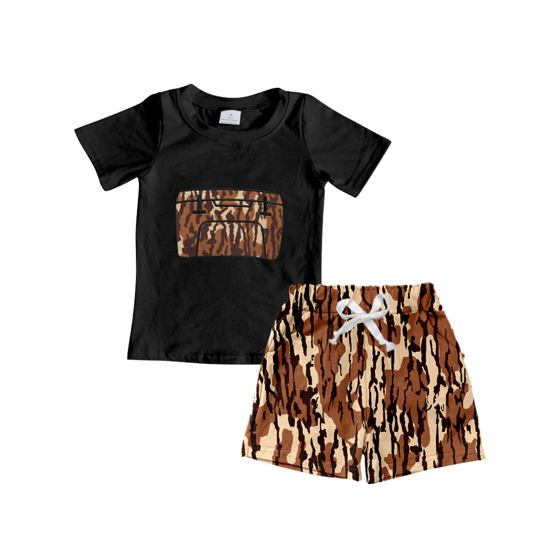 Preorder 02.28 BSSO1309 Toolbox Camo Boys Shorts Set – Amy yu garments ...