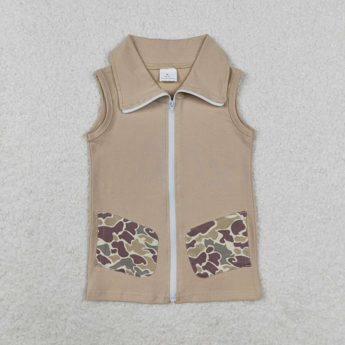 BT0741 Hunting Elk Camo Zip Kids Vest Top – Amy yu garments wholesale