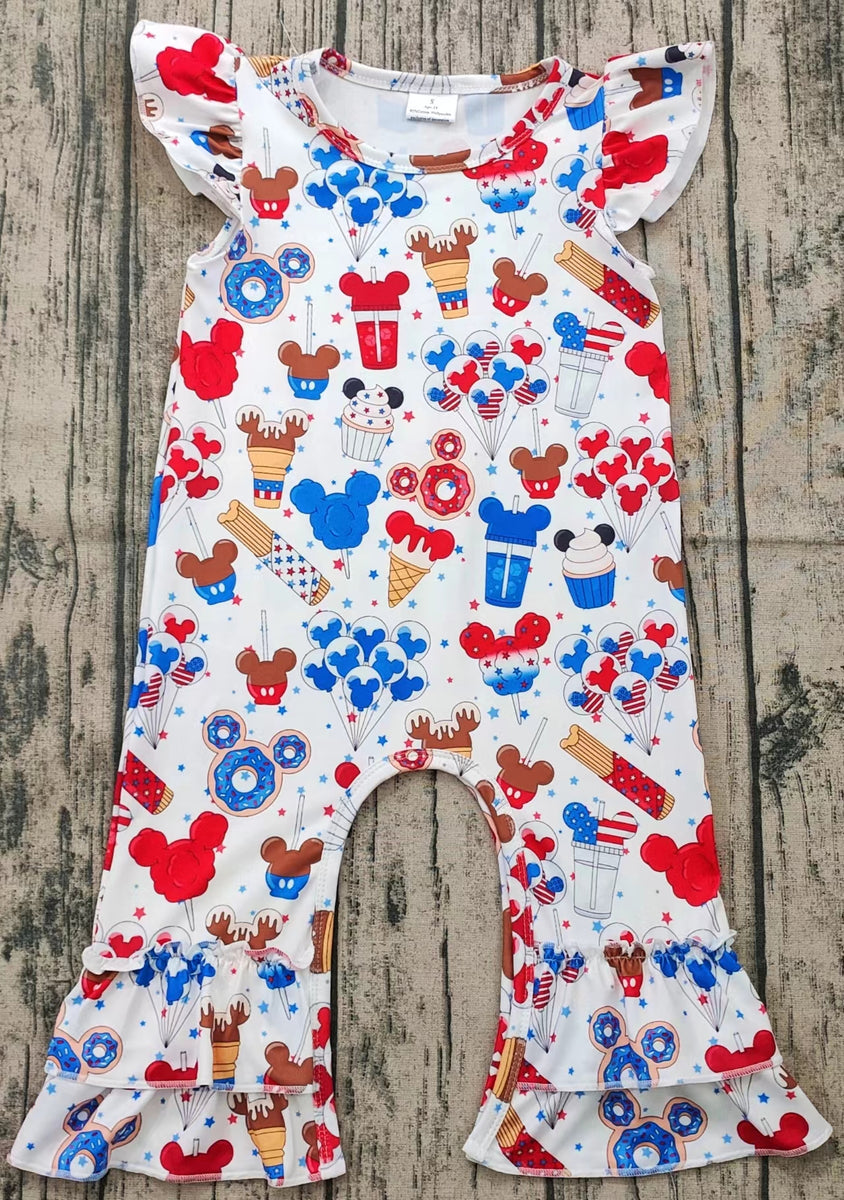SALE SR0047 National Day Cartoon Cute Girl's Romper – Amy yu garments ...