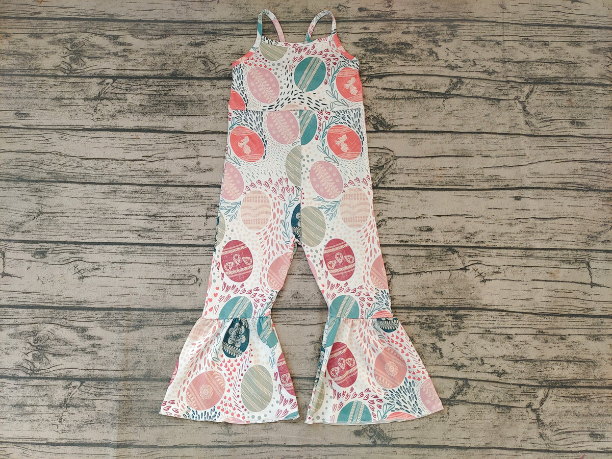 SR0205 Easter Egg Floral Girl's Jumpsuit – Amy yu garments wholesale